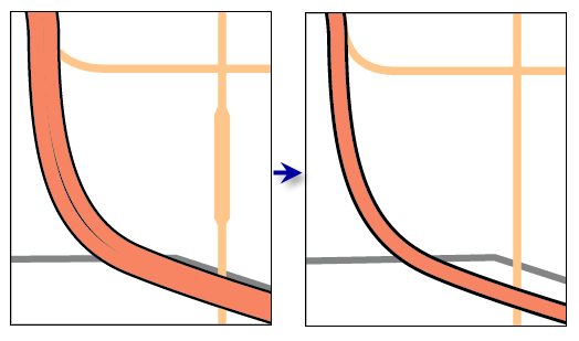 Merge Divided Roads Cartography ArcMap Documentation